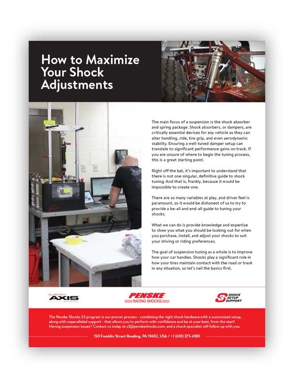 DOWNLOAD: Damper Tuning Guide | Penske Racing Shocks
